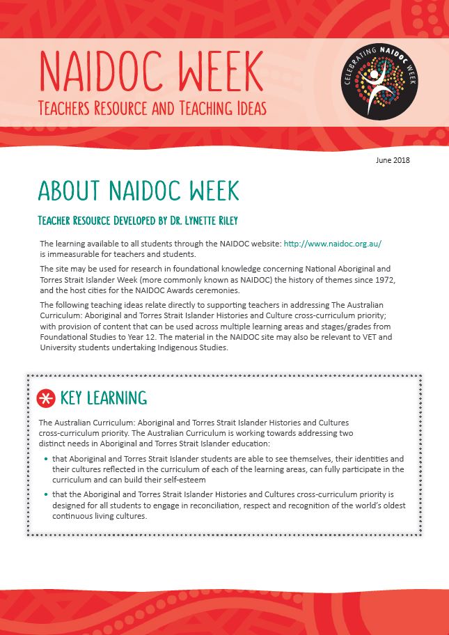 Educational resources | NAIDOC